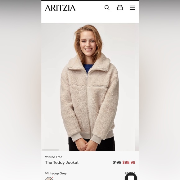 Wilfred | Jackets & Coats | Wilfred Free Teddy Aritzia Jacket | Poshmark